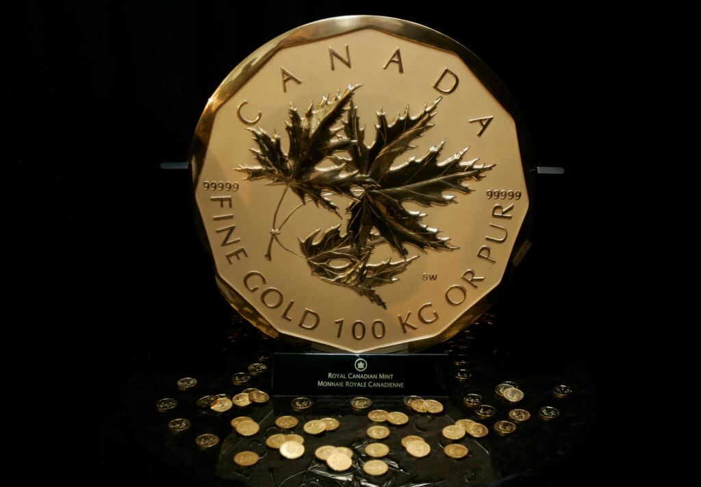 Gold: Canada is a gold powerhouse due to gold mining